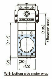 Models KR45H-C/KR45H-D Without Cover, Motor Wrap｜LM Guide Actuator ...