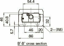 Models SKR46-A/SKR46-B Without Cover, Direct Motor Coupling｜LM Guide Actuator｜Product ...