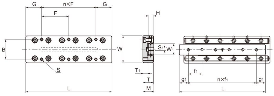 Model VRT｜Other Linear Motion Guides｜Product Information｜THK Official Web Site [Europe/English]