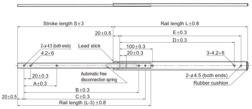 Model FBL 27S-P14｜Other Linear Motion Guides｜Product Information｜THK ...