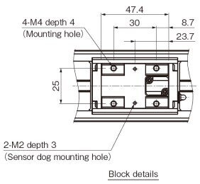 Models SKR26-A/SKR26-B Without Cover, Direct Motor Coupling｜LM Guide Actuator｜Product ...