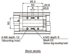 Models SKR55-A/SKR55-B Without Cover, Direct Motor Coupling｜LM Guide Actuator｜Product ...