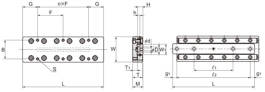 Model VRT-A｜Other Linear Motion Guides｜Product Information｜THK Official Web Site [India]