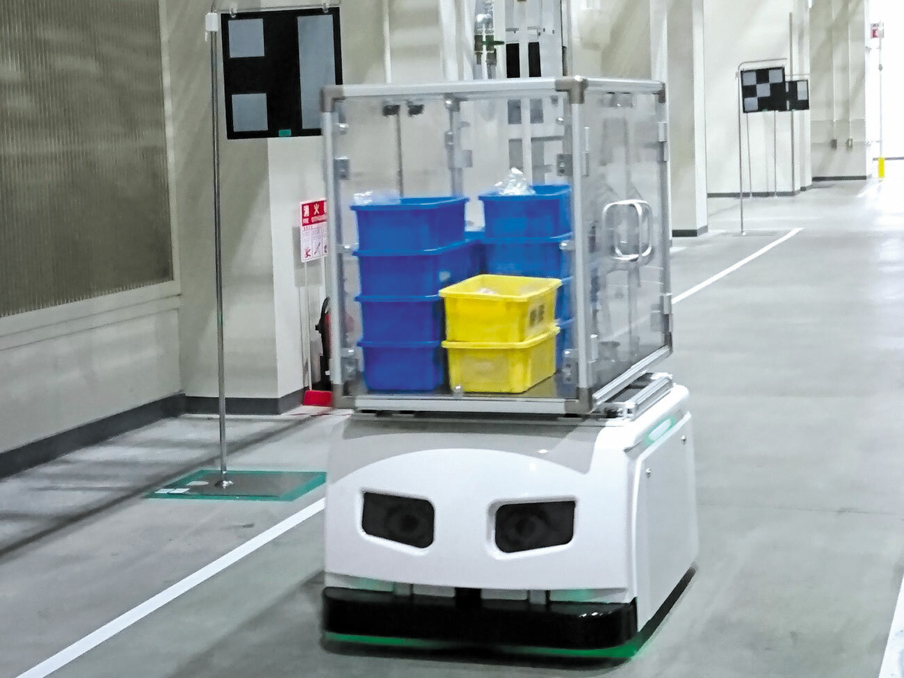 自律移動する搬送ロボットは何を見ている？｜製品ジャーナル｜製品情報｜THKオフィシャルウェブサイト