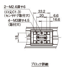 KR20 A／B モータ折返し カバー無し｜LMガイドアクチュエータ｜製品情報｜THKオフィシャルウェブサイト