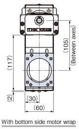 Models KR45H-A/KR45H-B Without Cover, Motor Wrap｜LM Guide Actuator ...