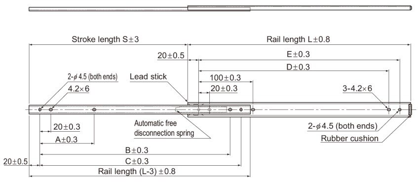 Model FBL 27S-P14｜Other Linear Motion Guides｜Product Information｜THK ...