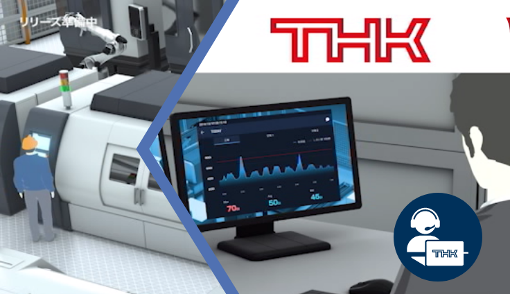 Condition Monitoring AI Solution for Linear Motion Components | OEE Optimization System | THK ...