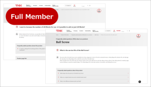 THK Online Services | THK Official Web Site [Japan/English]