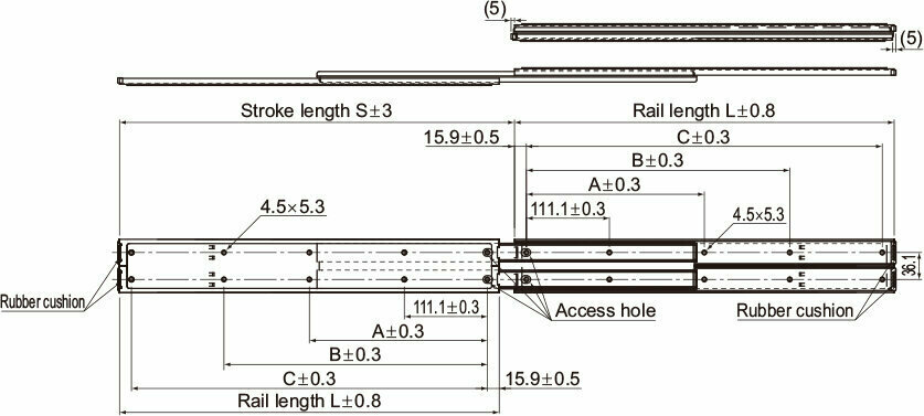 Model FBL 35K｜Other Linear Motion Guides｜Product Information｜THK ...