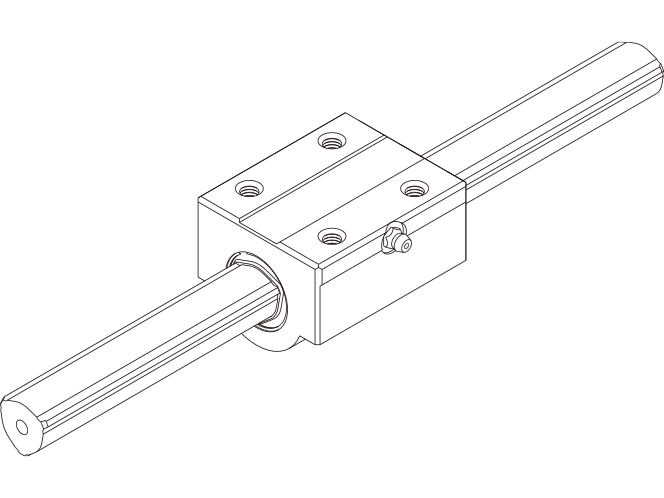 Model LBH｜Ball Spline｜Product Information｜THK Official Web Site [Singapore]