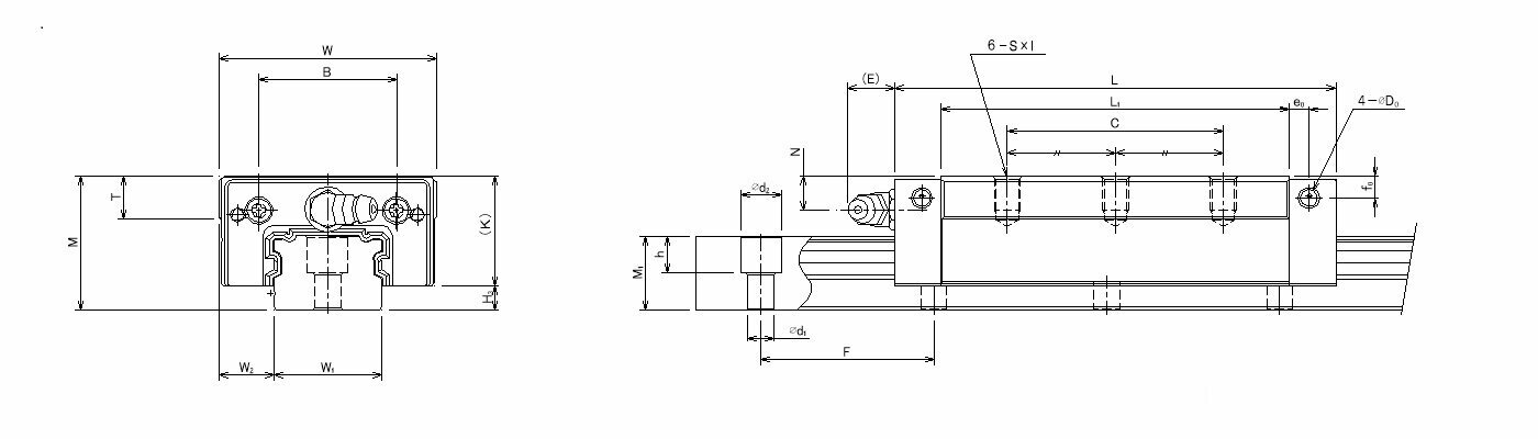 Model NRS-SLRX｜LM Guide｜Product Information｜THK Official Web Site