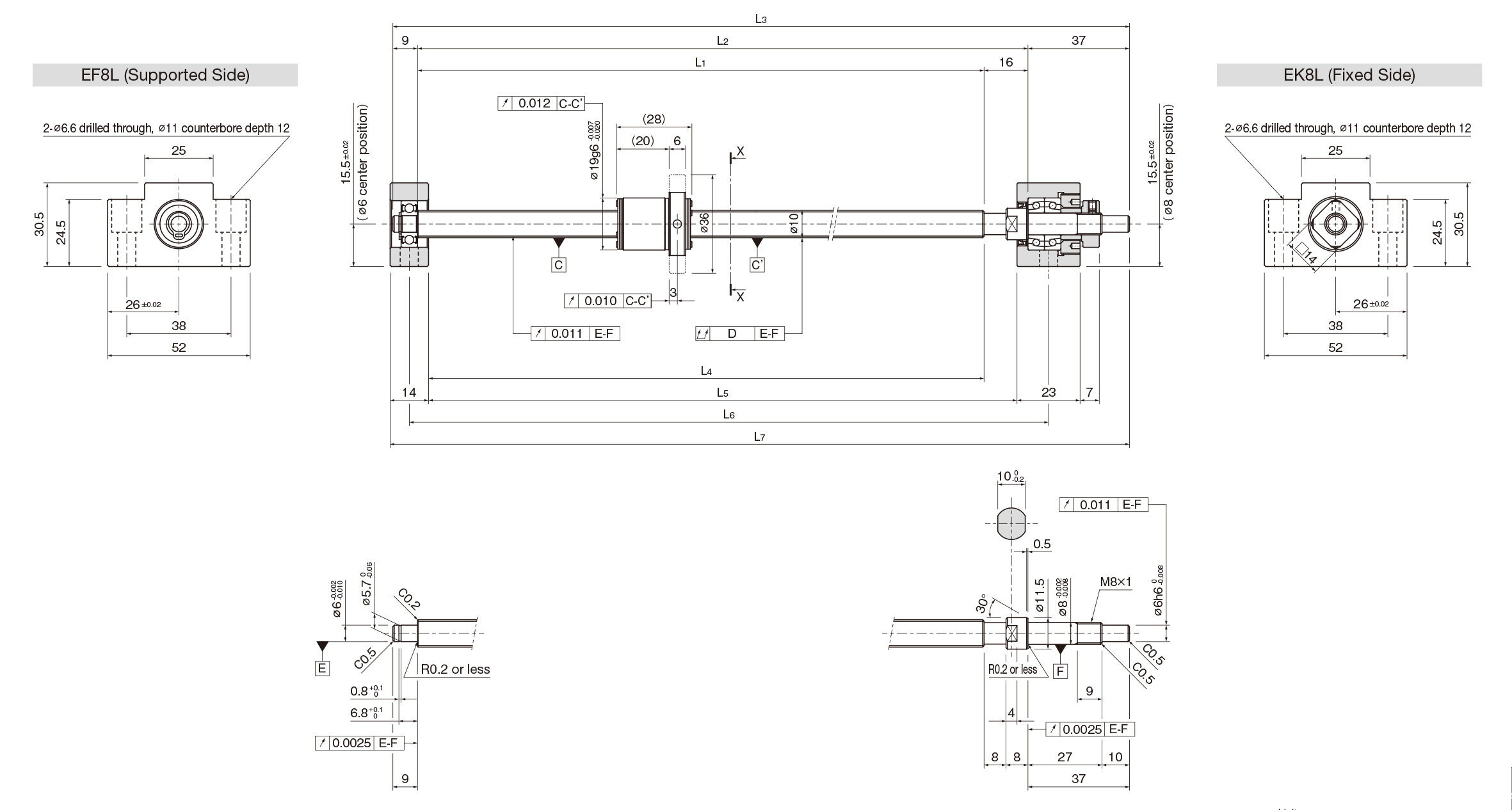 SDA1005VZ｜Ball Screw｜Product Information｜THK Official Web Site [Singapore]