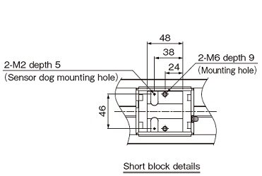 Models SKR46-C/SKR46-D Without Cover, Direct Motor Coupling｜LM Guide Actuator｜Product ...