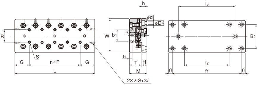 Model VRU 30 to 42｜Other Linear Motion Guides｜Product Information｜THK Official Web Site [Singapore]