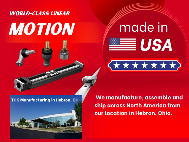 THK Official Web Site | [ U.S.A. and Canada ]