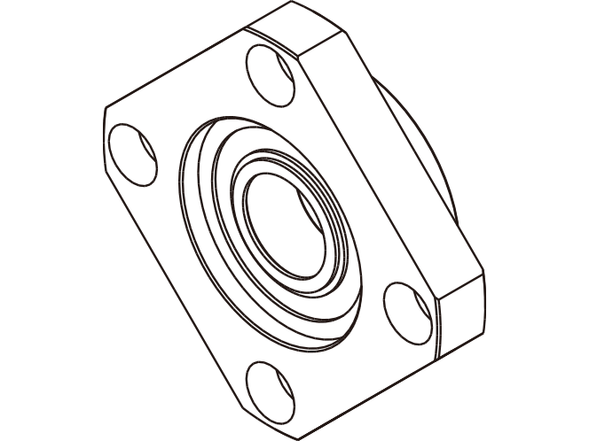 Models EF, EF-L, BF, and FF｜Ball Screw｜Product Information｜THK Official ...